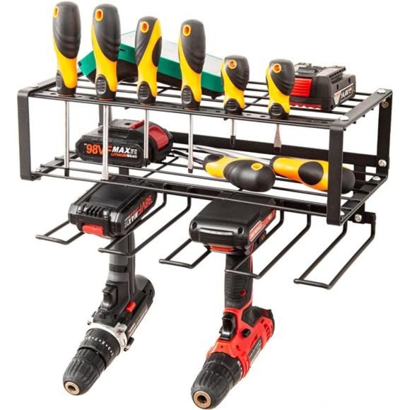 Wall Decor | Mr Listen Electric Drill Storage Rack Power Tool Organizer ...